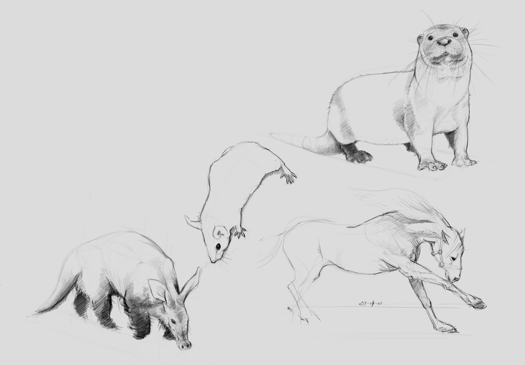 Croquis du jour – Blarg!